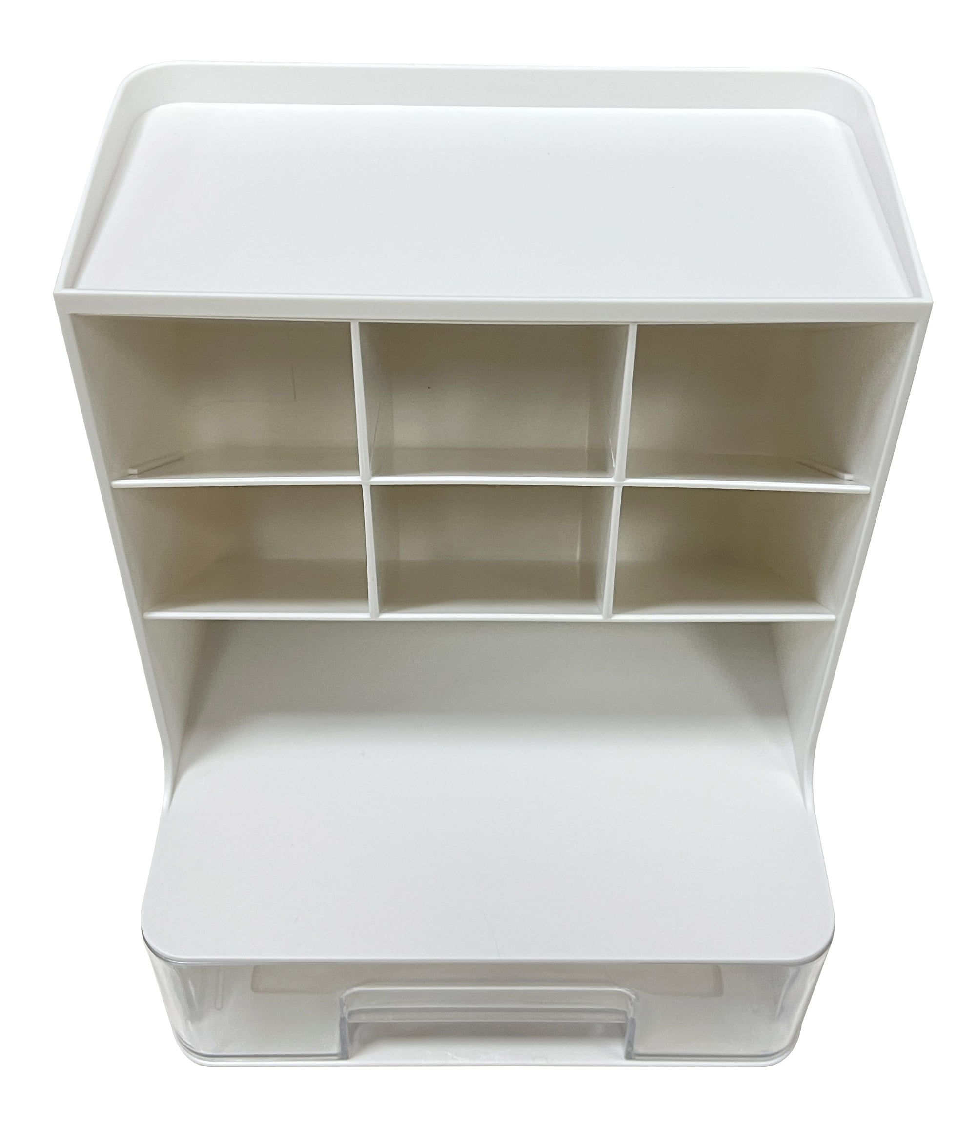 Pen Gear White Tall Organizer Plastic Desktop Organizer - Walmart.com