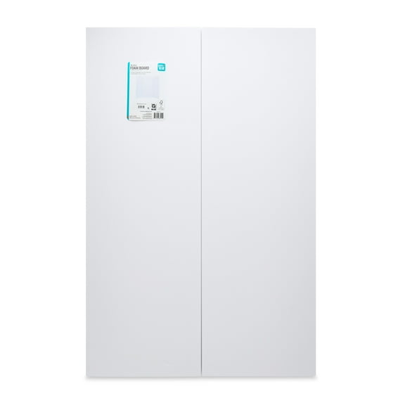 TINEASUR 10Pcs Foam Boards White Display Boards DIY Prop Decoration ...