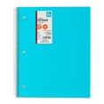 Pen + Gear Wide Ruled 1-Subject Notebook, 10.5" x 8", Blue, 100 Sheets ...