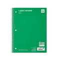 Pen + Gear Wide Ruled 1-Subject Notebook, 10.5” x 8”, Green, 70 Pages ...
