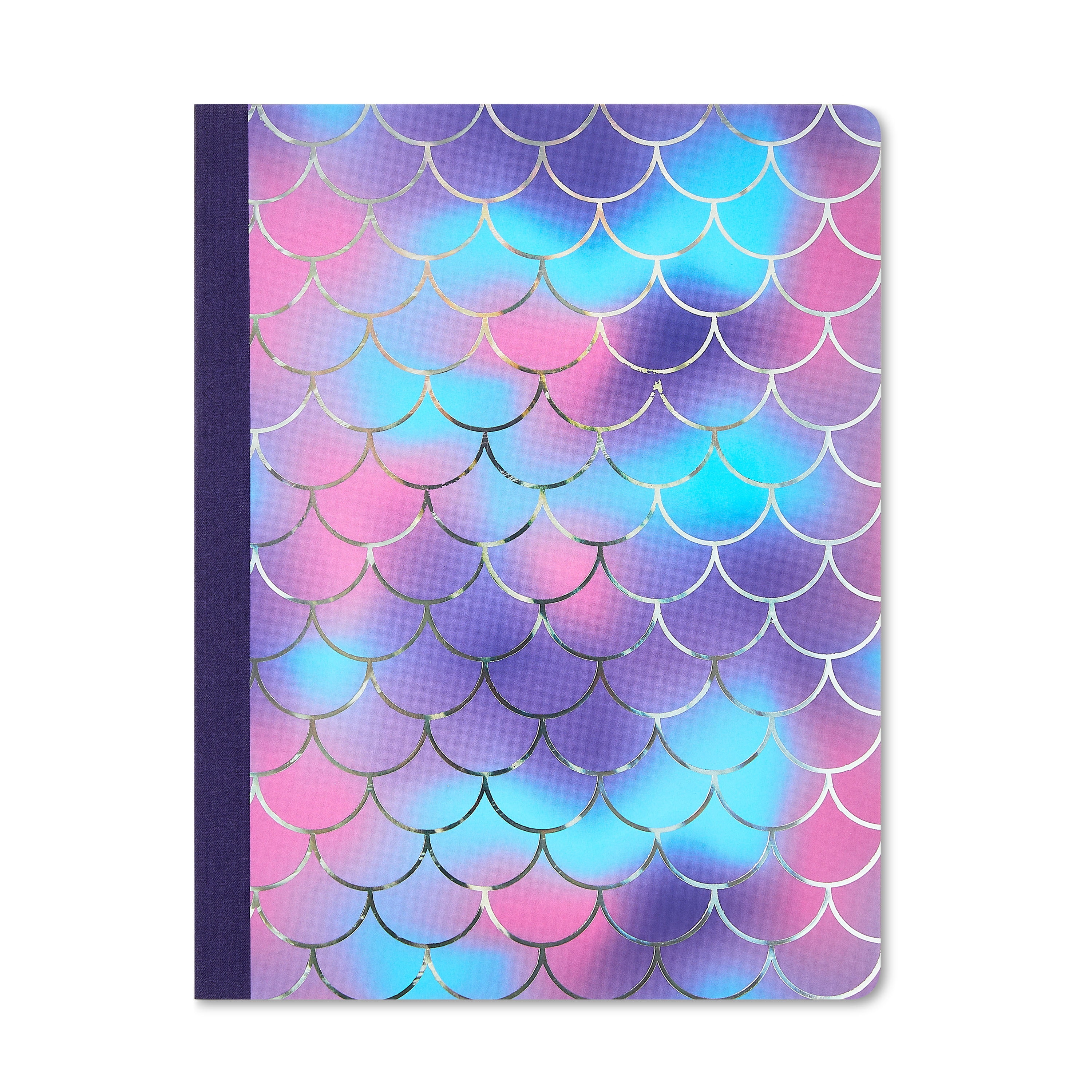Pen+Gear Wide Ruled Composition Book, 7.5" x 9.75", Multi-Color Mermaid ...