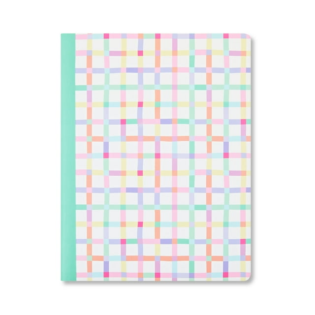 Pen+Gear Wide Ruled Composition Book, 7.5" x 9.75", Multi-Color Pastel ...