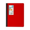 Pen+Gear Composition Book, Wide Ruled, 7.5"x 9.75", Poly Cover, Red, 80 ...