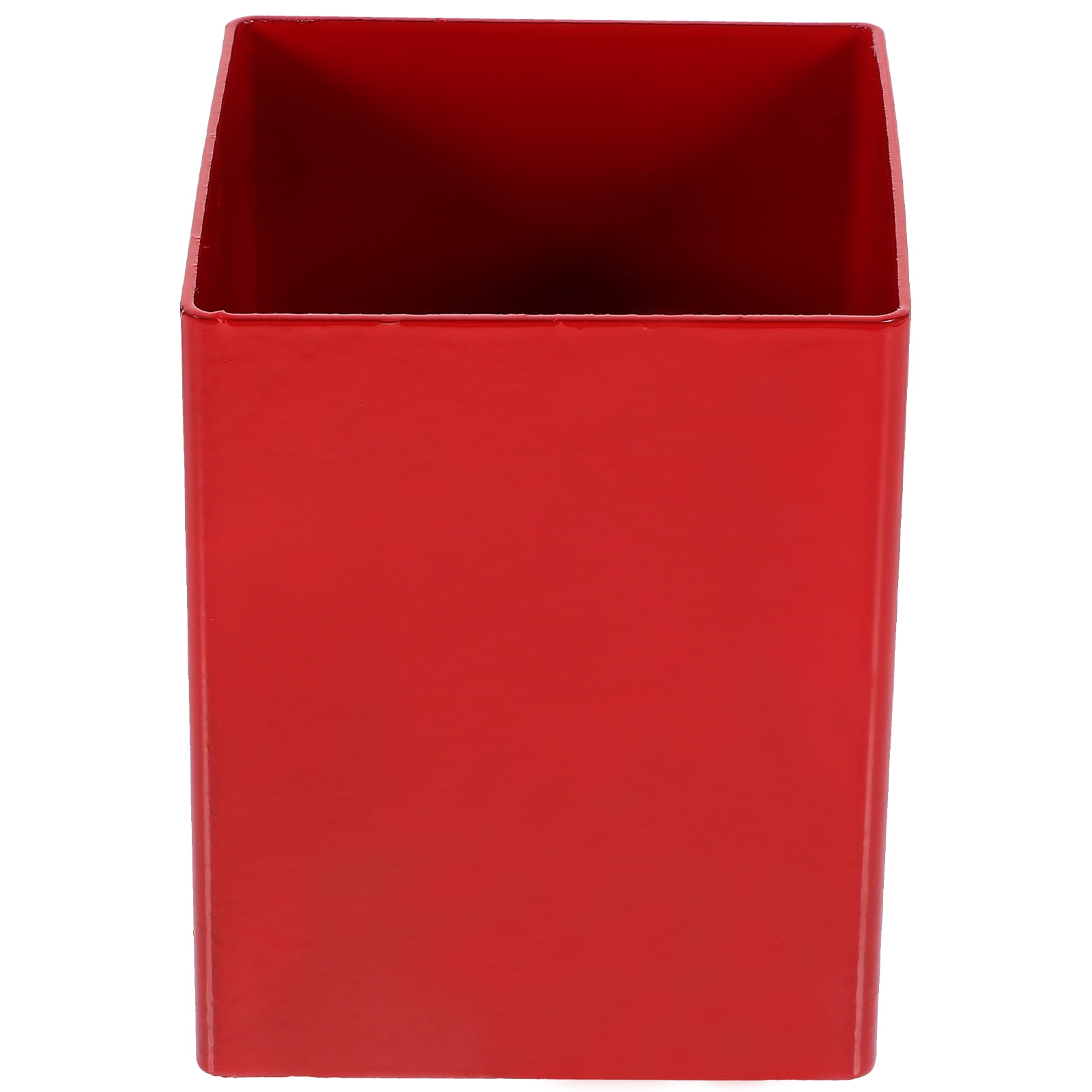 FENGGUIQU Metal Penholder for Office Use Large Capacity Red Crack ...