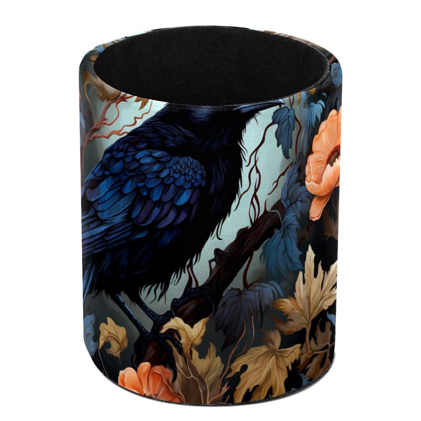 Pen Holder Cup Pencil Cup Holder for Office Crow Desk Organizer ...