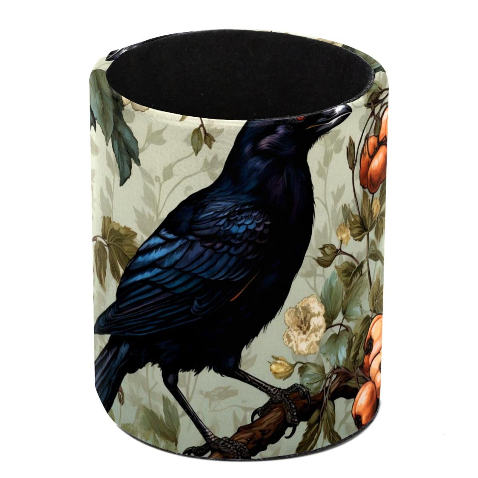 Pen Holder Cup Pencil Cup Holder for Office Crow Desk Organizer ...