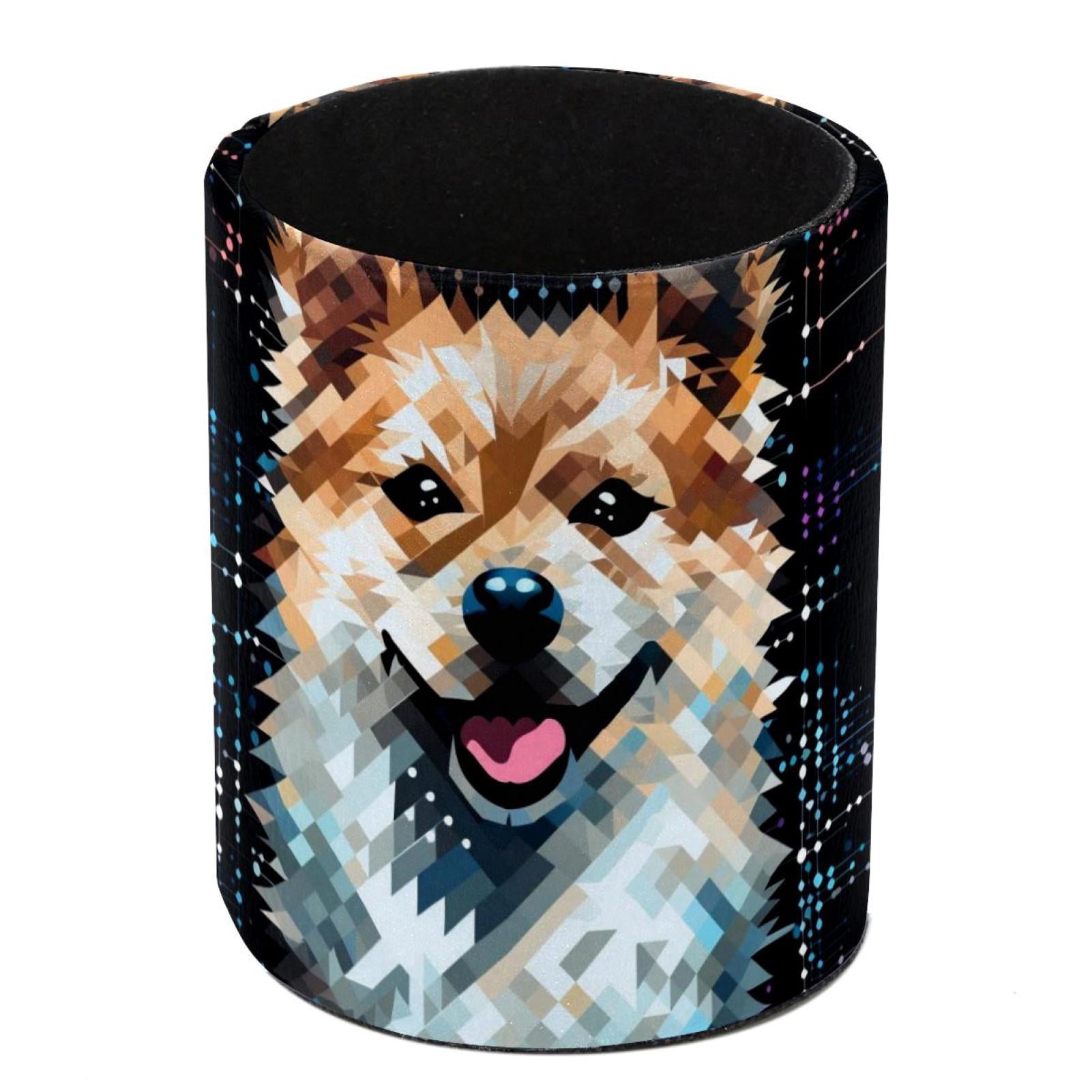 Pen Holder Cup Pencil Cup Holder for Office Cute Dog Desk Organizer ...