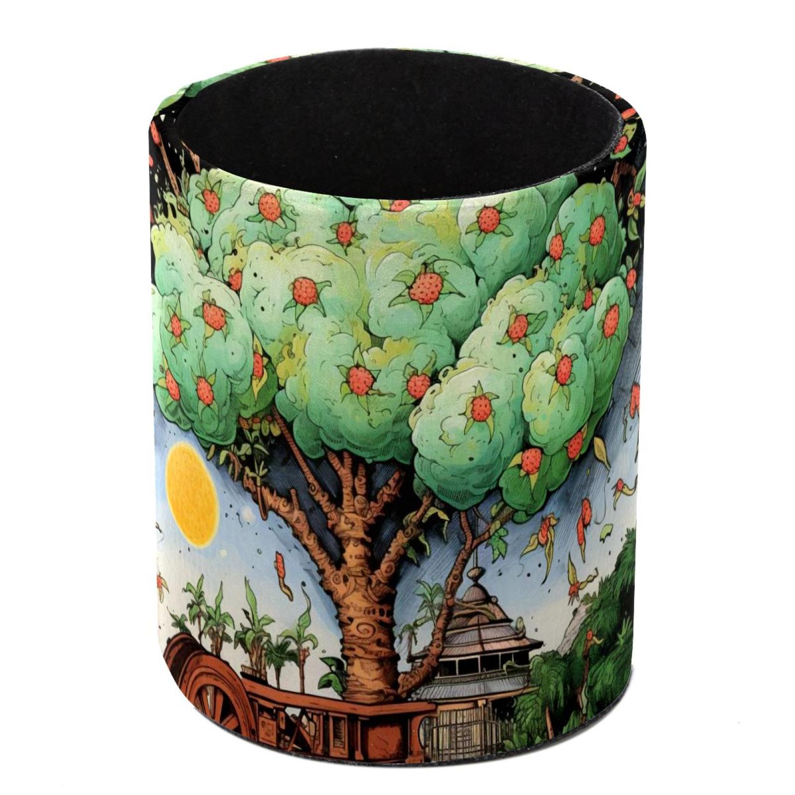 Pen Holder Cup Pencil Cup Holder for Office Date Palms & Iftar Cannons ...