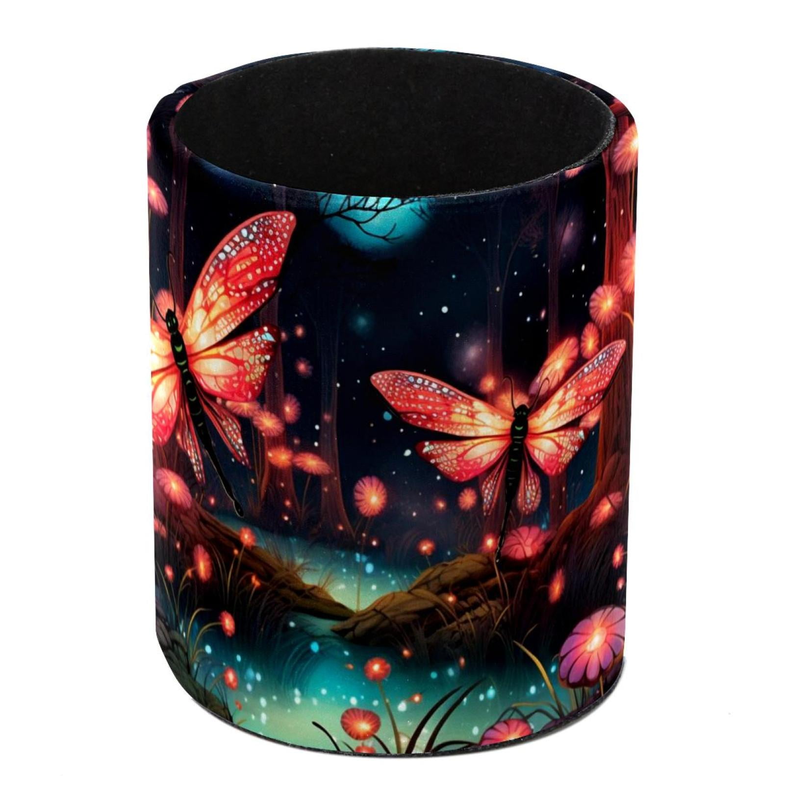 Pen Holder Cup Pencil Cup Holder for Office Firefly Desk Organizer ...