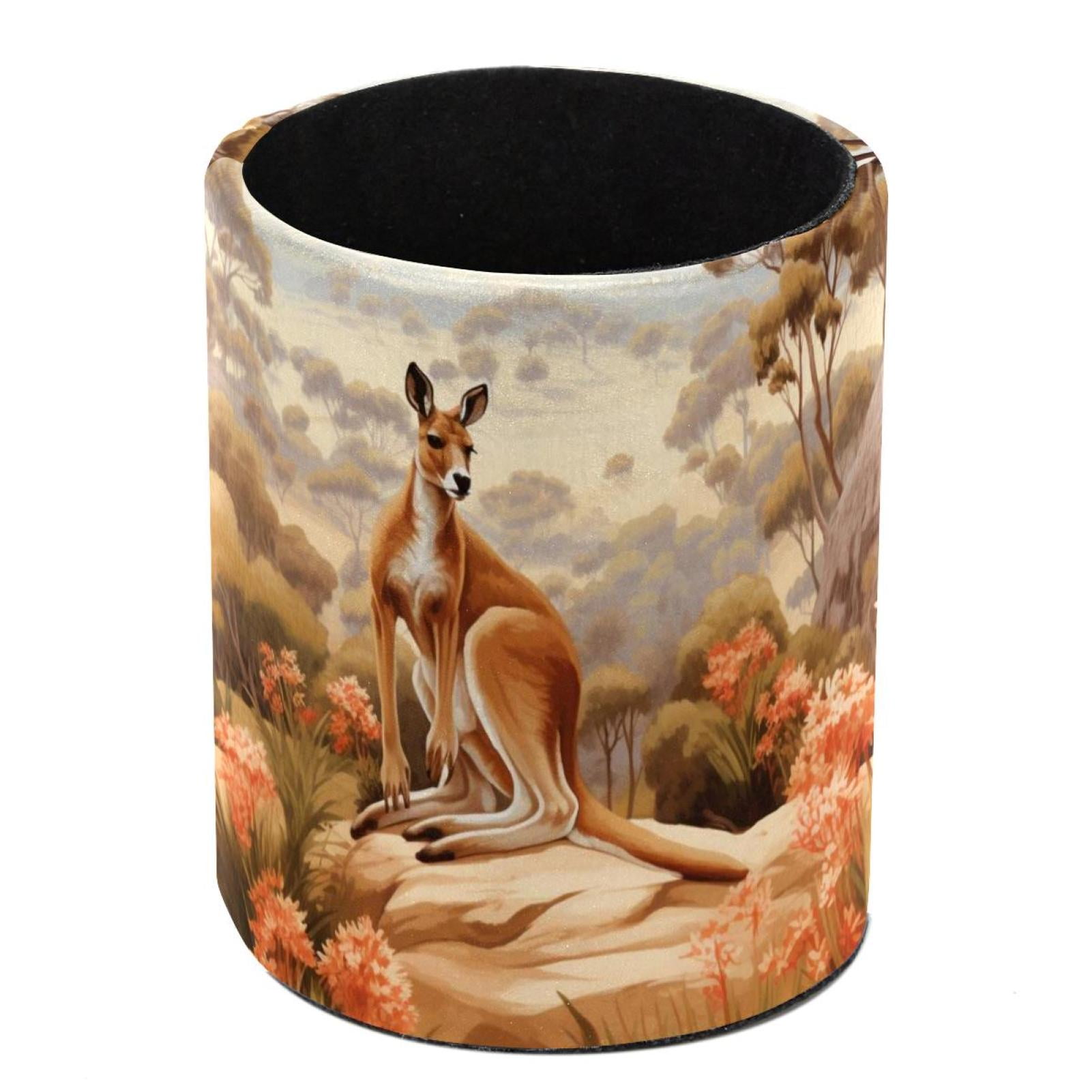 Pen Holder Cup Pencil Cup Holder for Office Kangaroo Desk Organizer ...