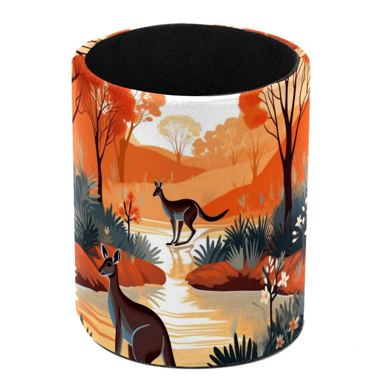 Pen Holder Cup Pencil Cup Holder for Office Kangaroo Desk Organizer ...