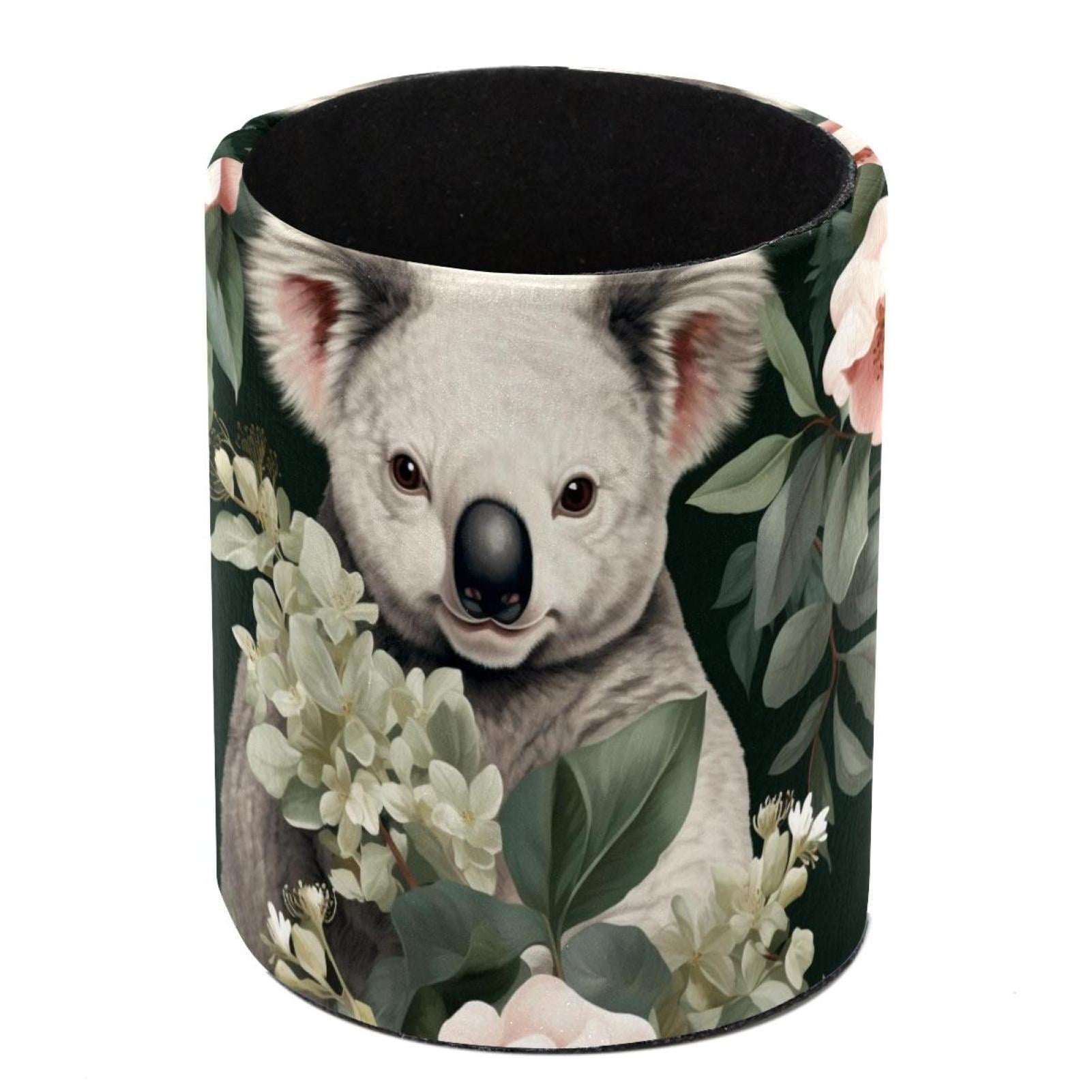 Pen Holder Cup Pencil Cup Holder for Office Koala Desk Organizer ...