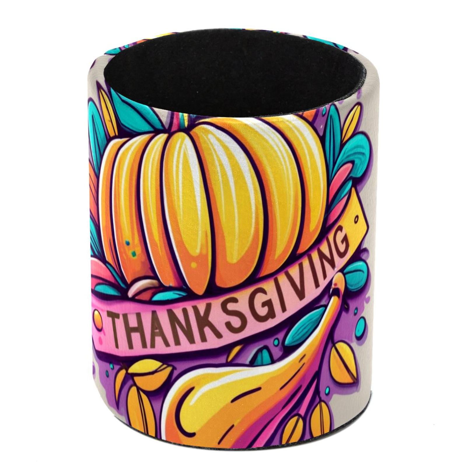 Pen Holder Cup Pencil Cup Holder for Office Thanksgiving Day Desk ...