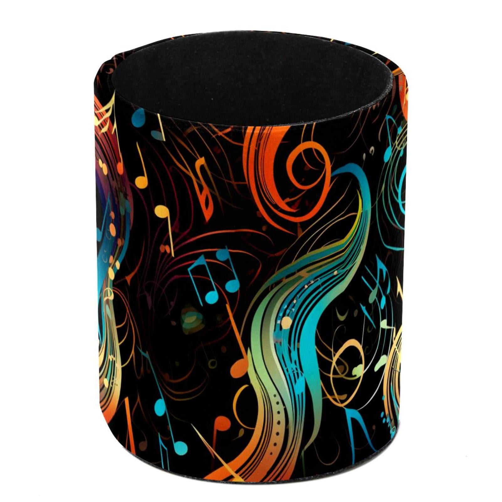 Pen Holder Cup for Desk, Music Note Pencil Cup Holder for Desk Office ...