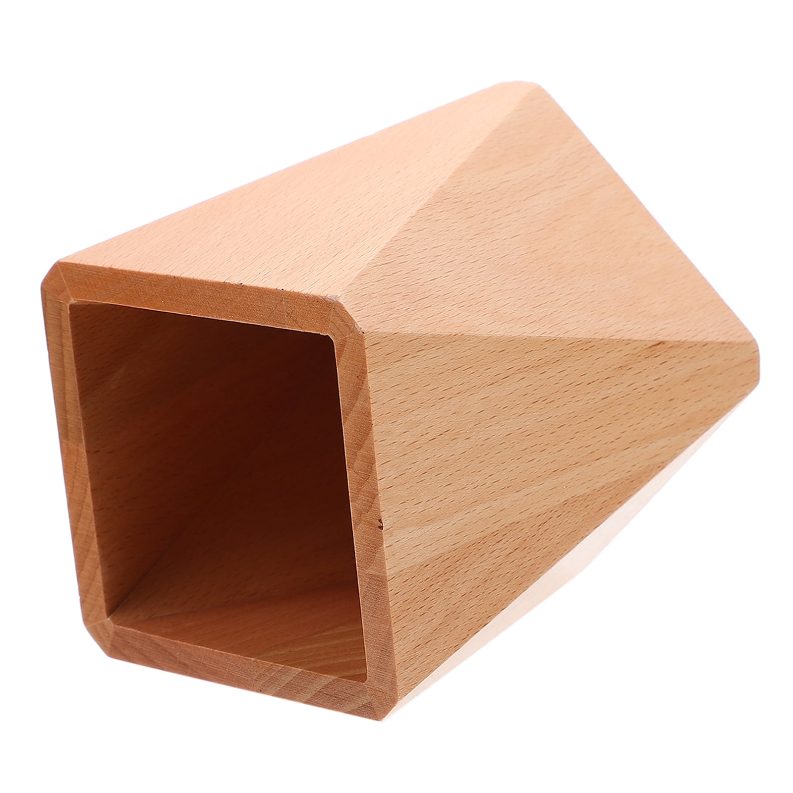 MLINS Khaki Synthetic Material Desktop Pen Holder Safe Storage Basket ...