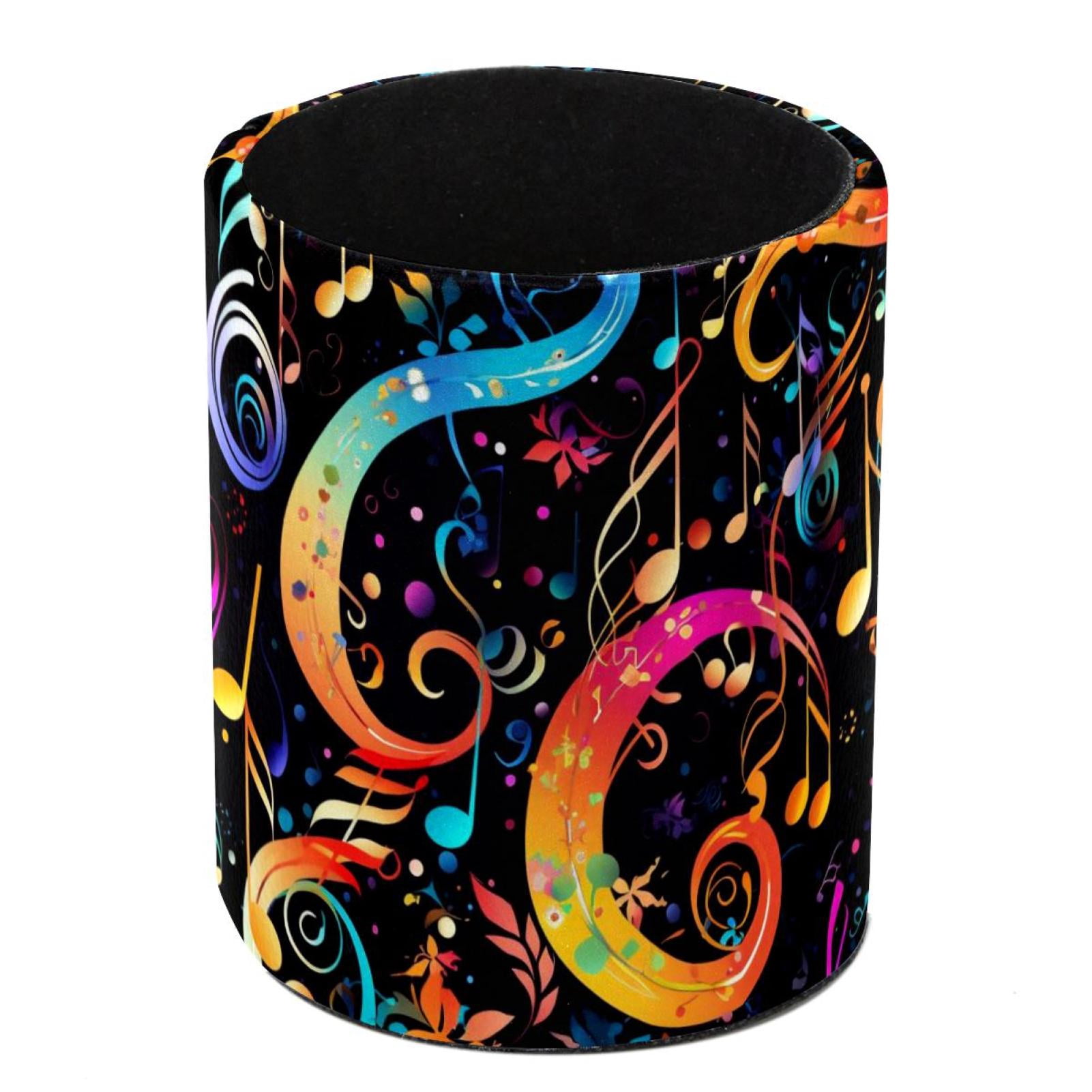 Pen Holder for Desk, Music Note Pencil Holder Pen Cup Marker Holder ...