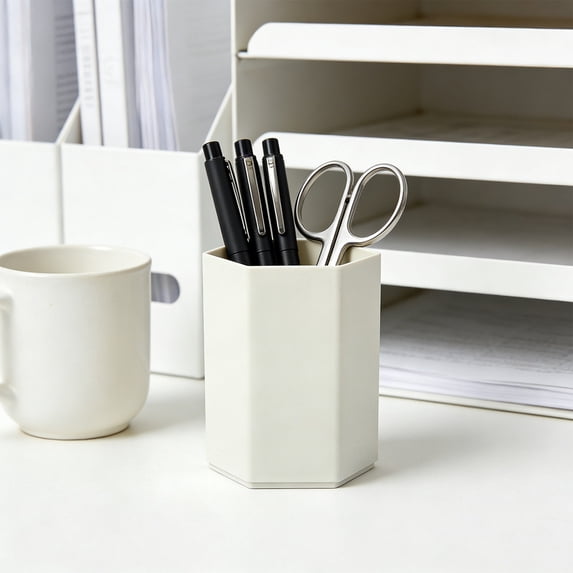 Pen Holder, Desktop Caddy, Sleek Open-top Organizer, Stable Anti-tip ...