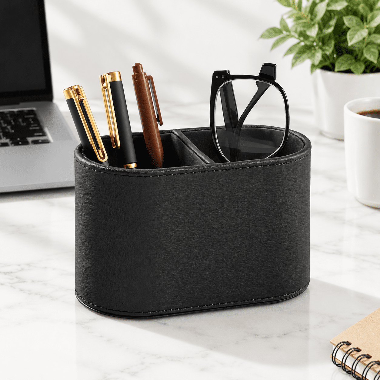 Pen Holder For Desk Small Remote Control Black - Walmart.com