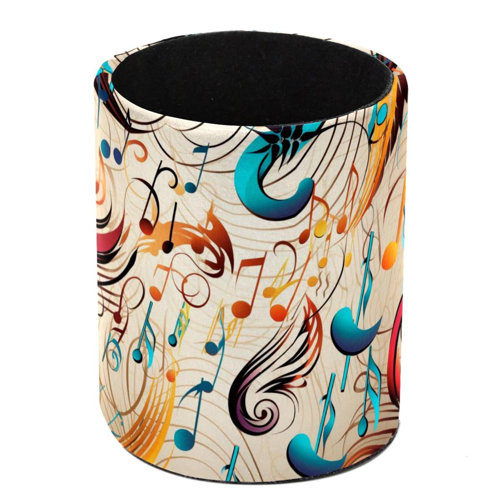 Pen Holder For Your Desk, Pencil Holder Organizes All Pens, Music Note ...