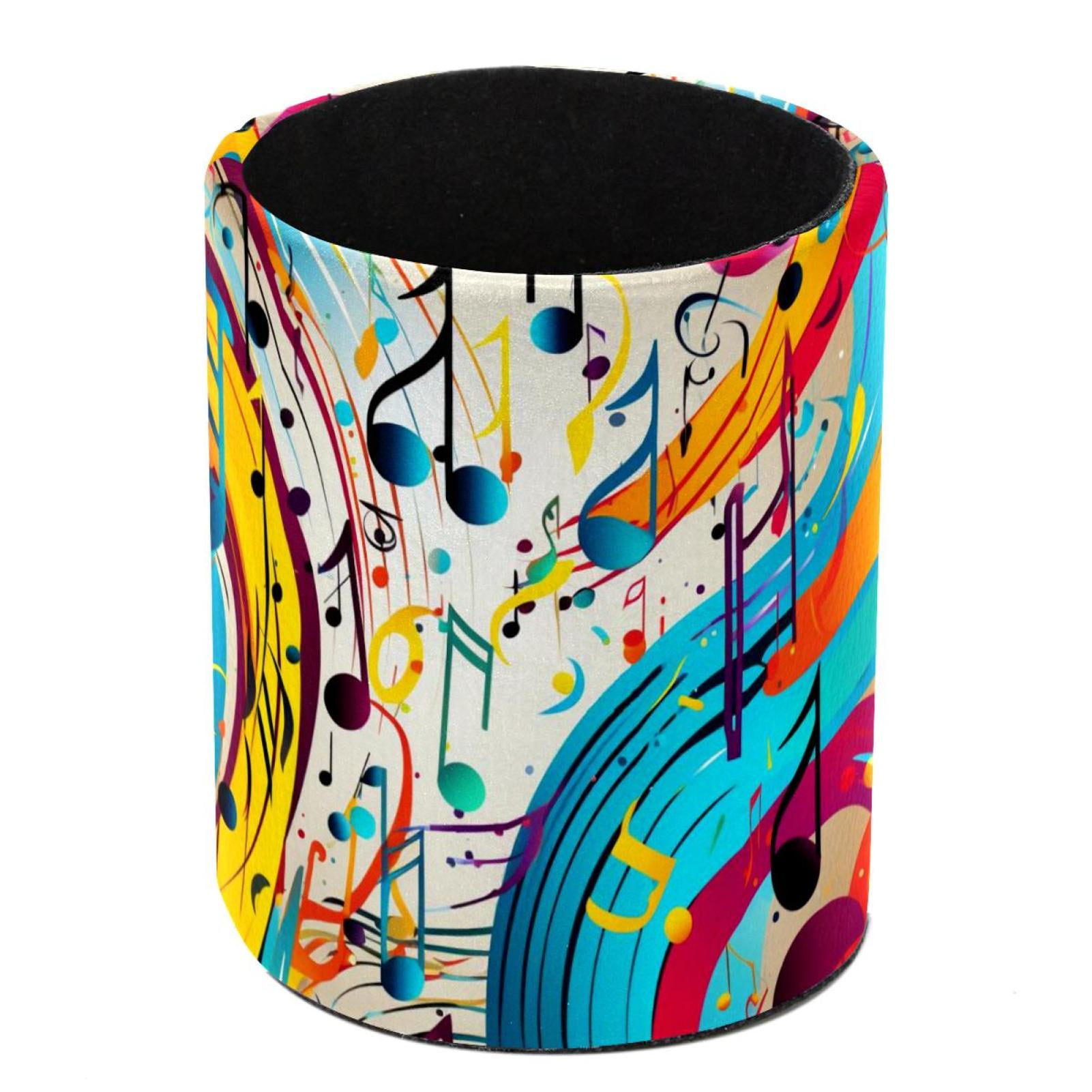 Pen Holder For Your Desk, Pencil Holder Organizes All Pens, Music Note ...