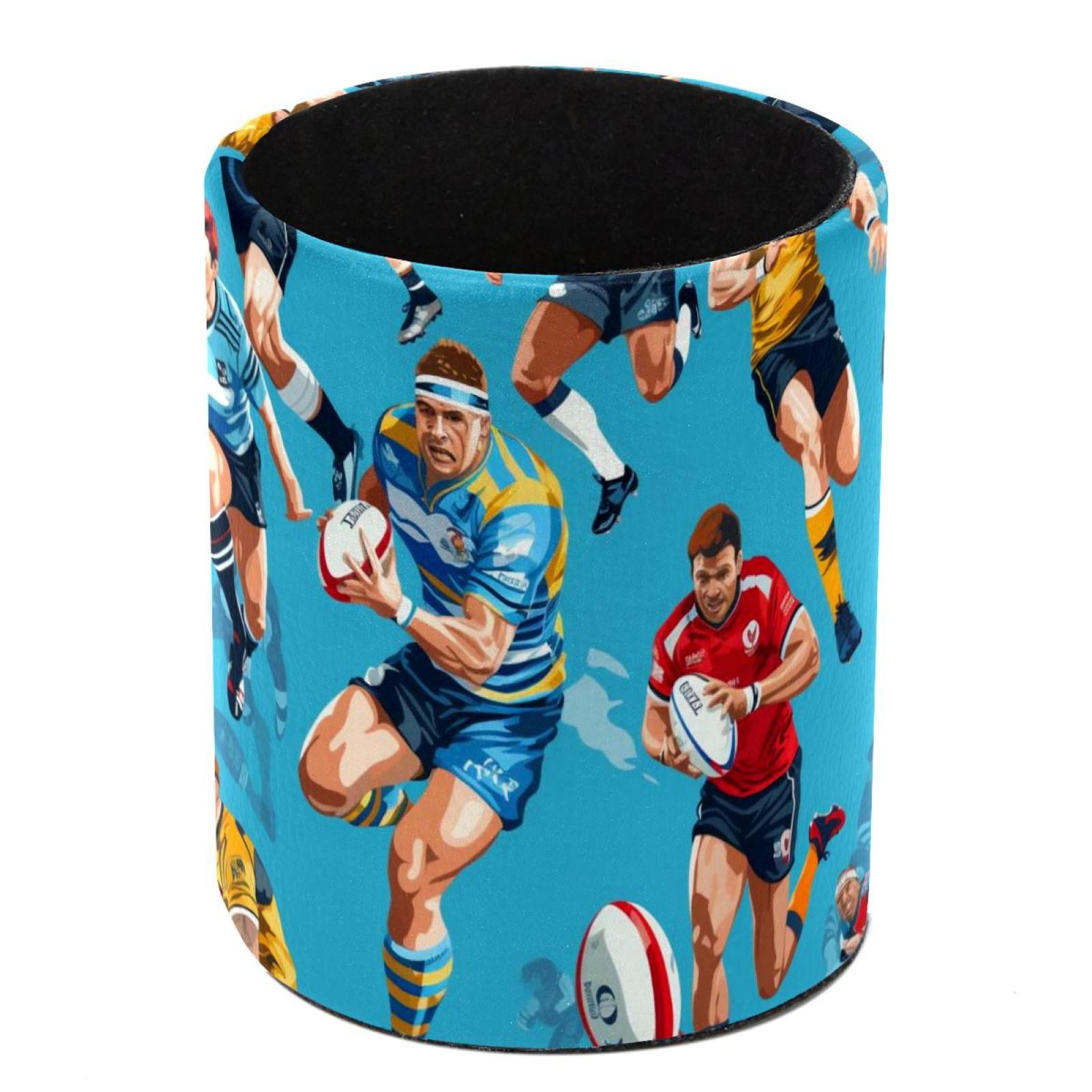 Pen Holder For Your Desk, Pencil Holder Organizes All Pens, Rugby ...