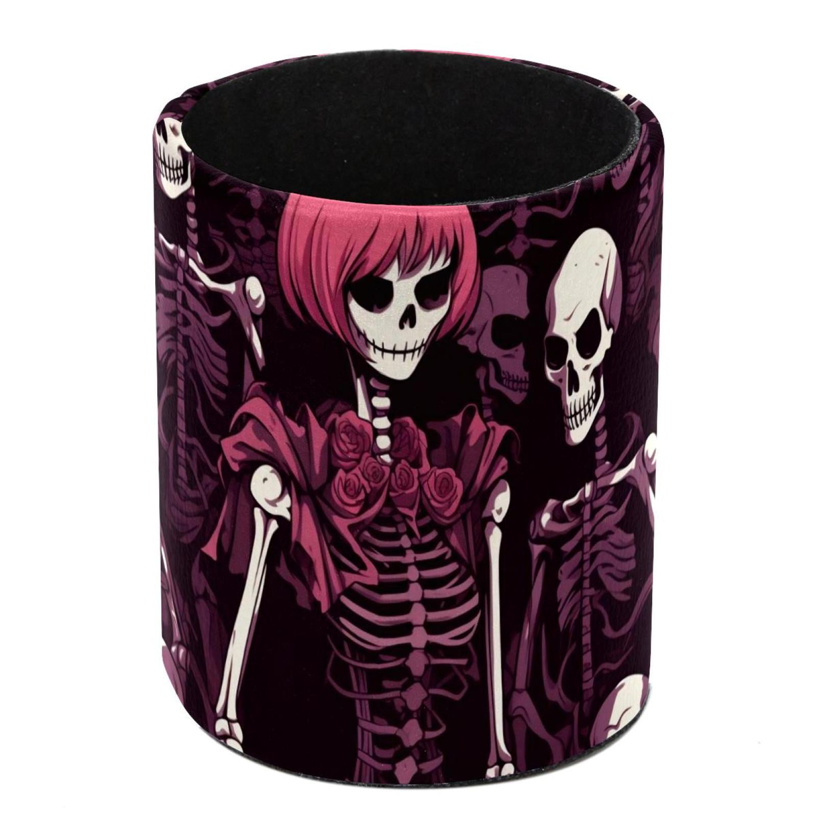 Pen Holder For Your Desk, Pencil Holder Organizes All Pens, Skeleton ...