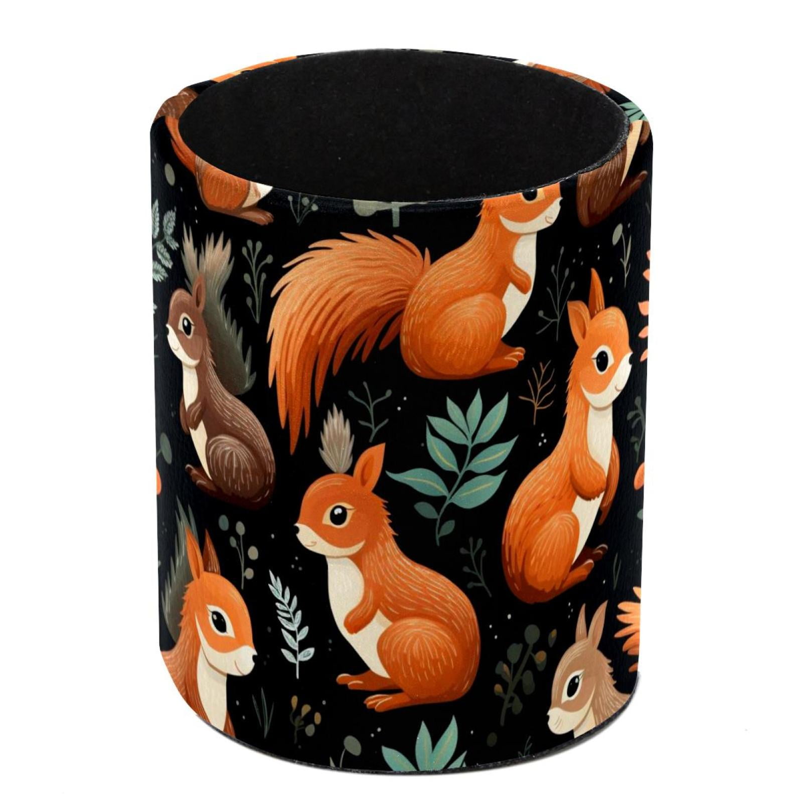 Pen Holder For Your Desk, Pencil Holder Organizes All Pens, Squirrel ...