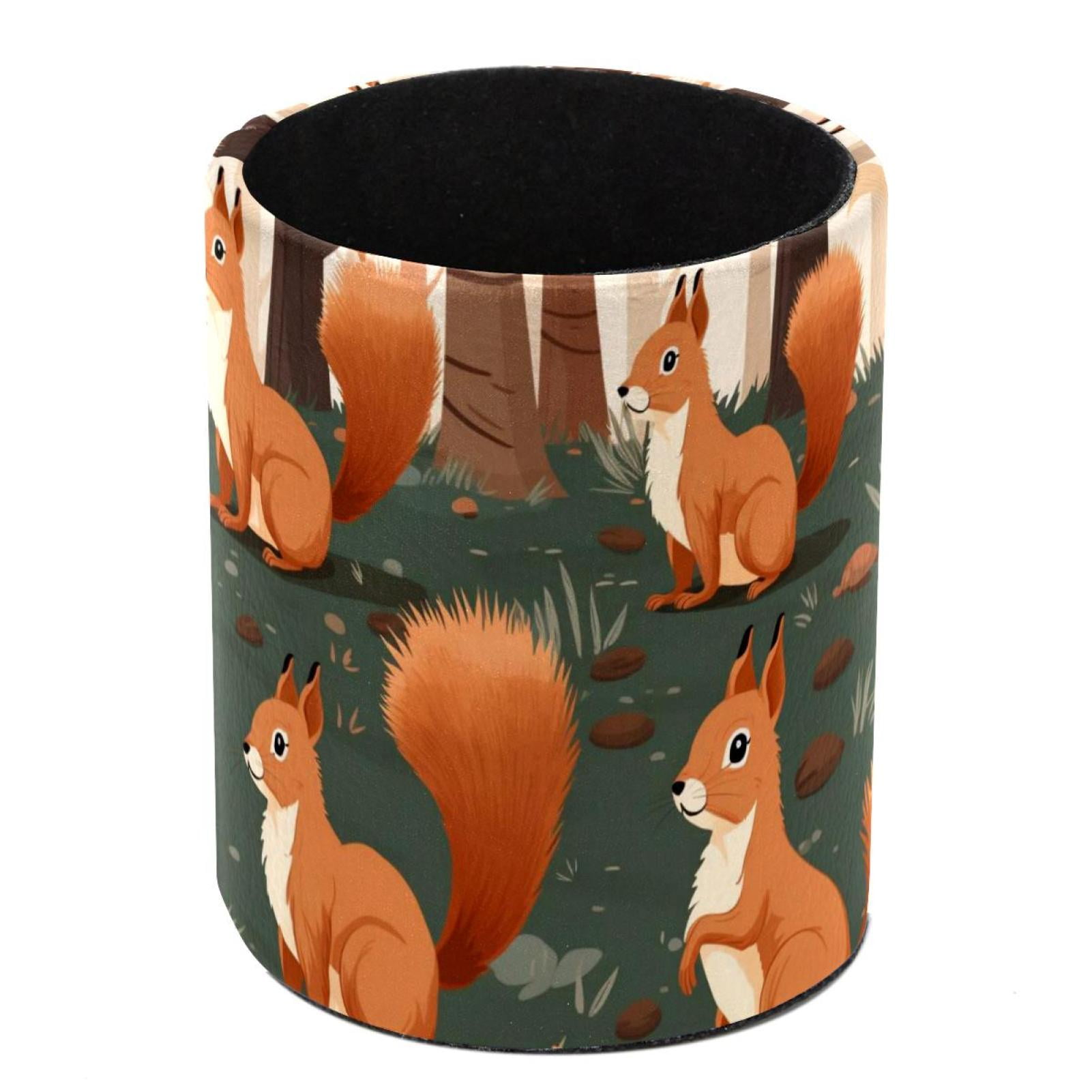 Pen Holder For Your Desk, Pencil Holder Organizes All Pens, Squirrel ...