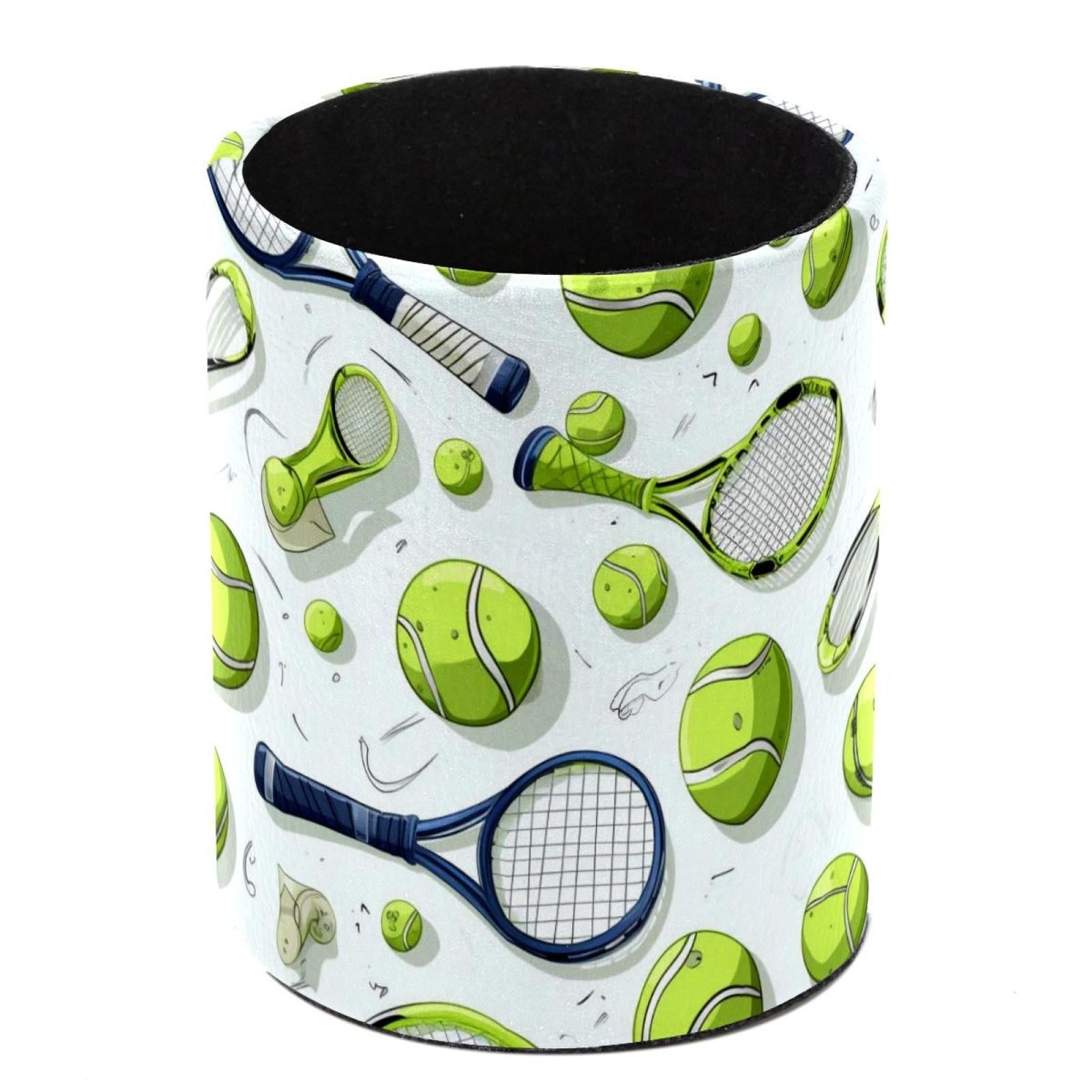 Pen Holder For Your Desk, Pencil Holder Organizes All Pens, Tennis Ball ...