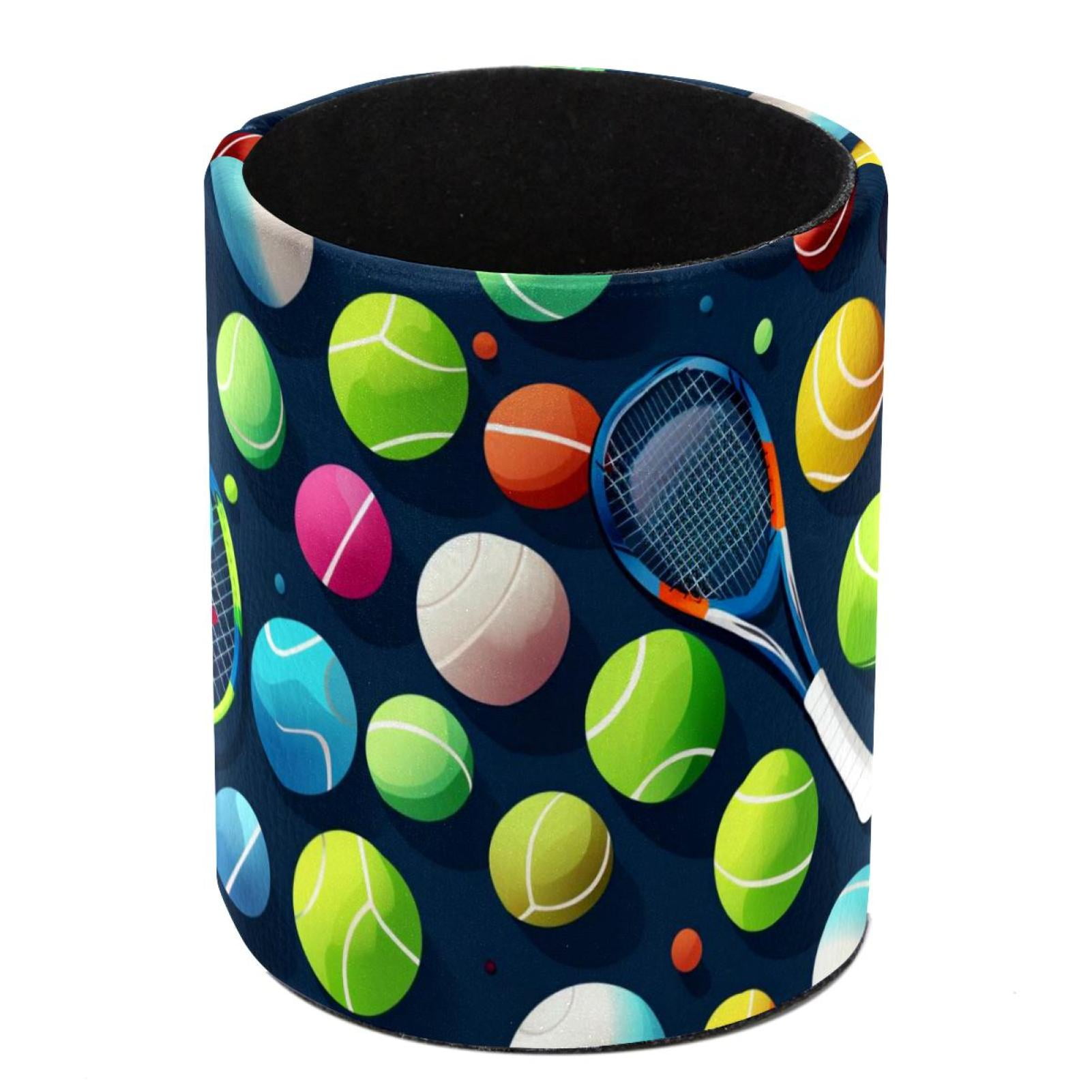Pen Holder For Your Desk, Pencil Holder Organizes All Pens, Tennis Ball ...
