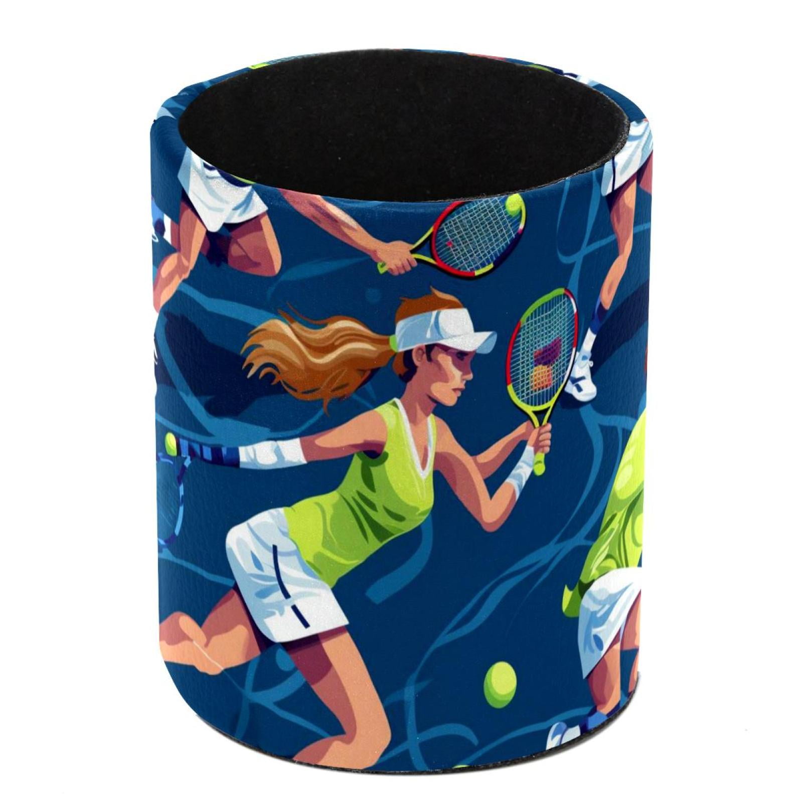 Pen Holder For Your Desk, Pencil Holder Organizes All Pens, Tennis Ball ...