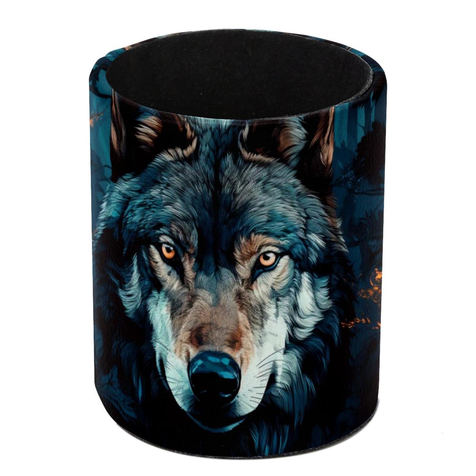 Pen Holder For Your Desk, Pencil Holder Organizes All Pens, Wolf Pen ...