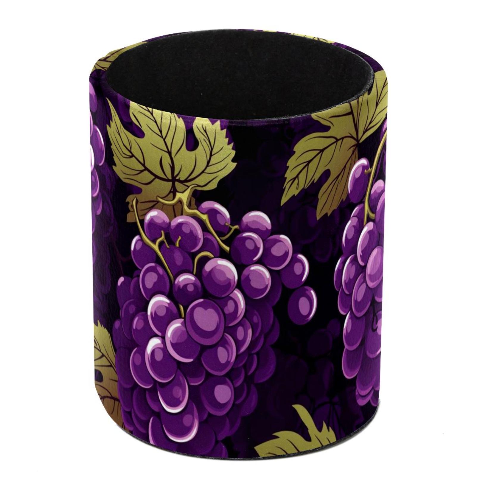 Pen Holder, Grape Pencil Holder for Desk Makeup Organizer ...