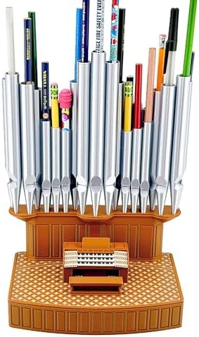 Pen Holder Inspired by a Real French Pipe Organ with Secret Storage ...