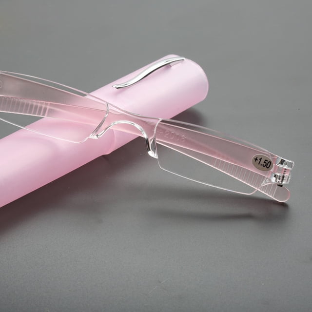 Pen Holder Reading Glasses Resin Lens Ultralight Presbyopia Eyeglasses ...