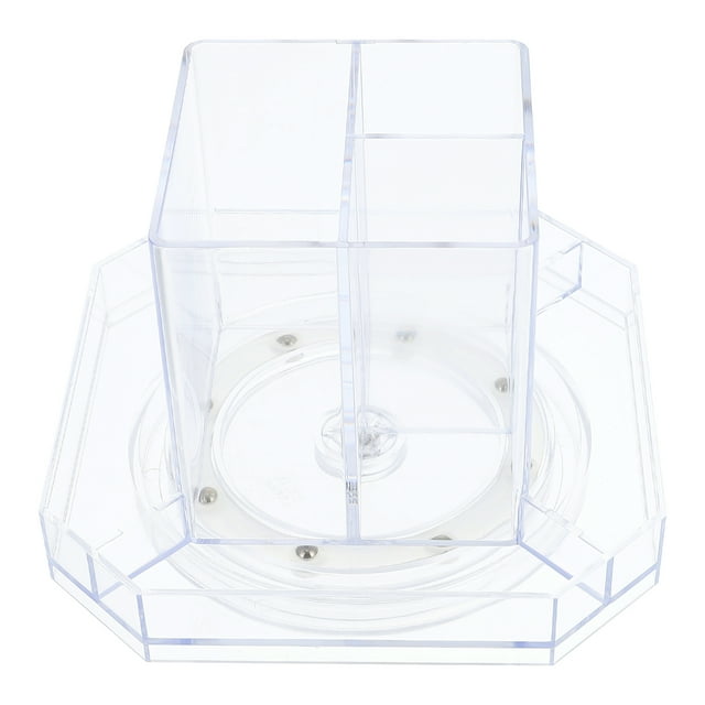 Pen Holder Rotatable Pencil Organizer Desk Desktop Stationery Storage ...