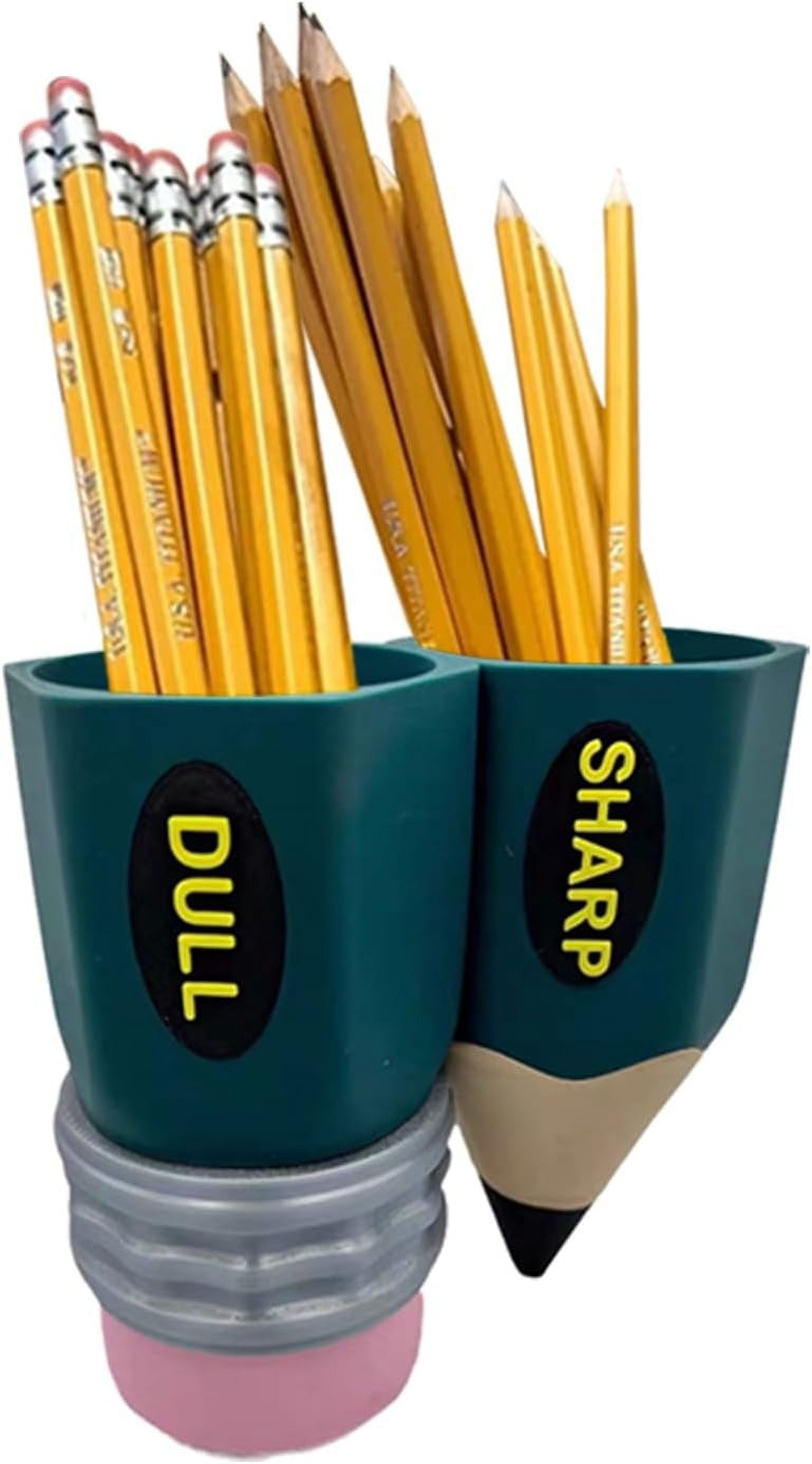 Pen Holder,Sharp-Dull Pencil Dispenser for Classroom, Pen Holder for ...