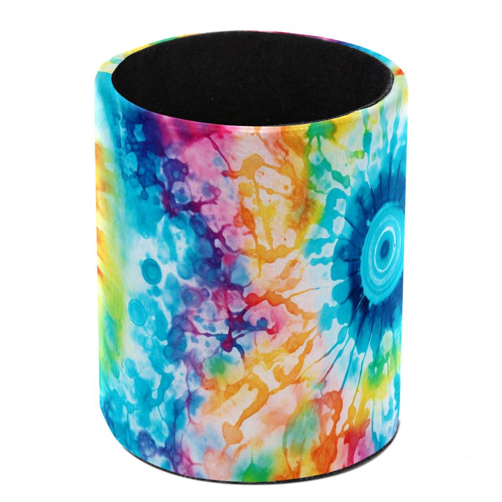 Pen Holder, Tie-Dye Pencil Holder for Desk Makeup Organizer ...