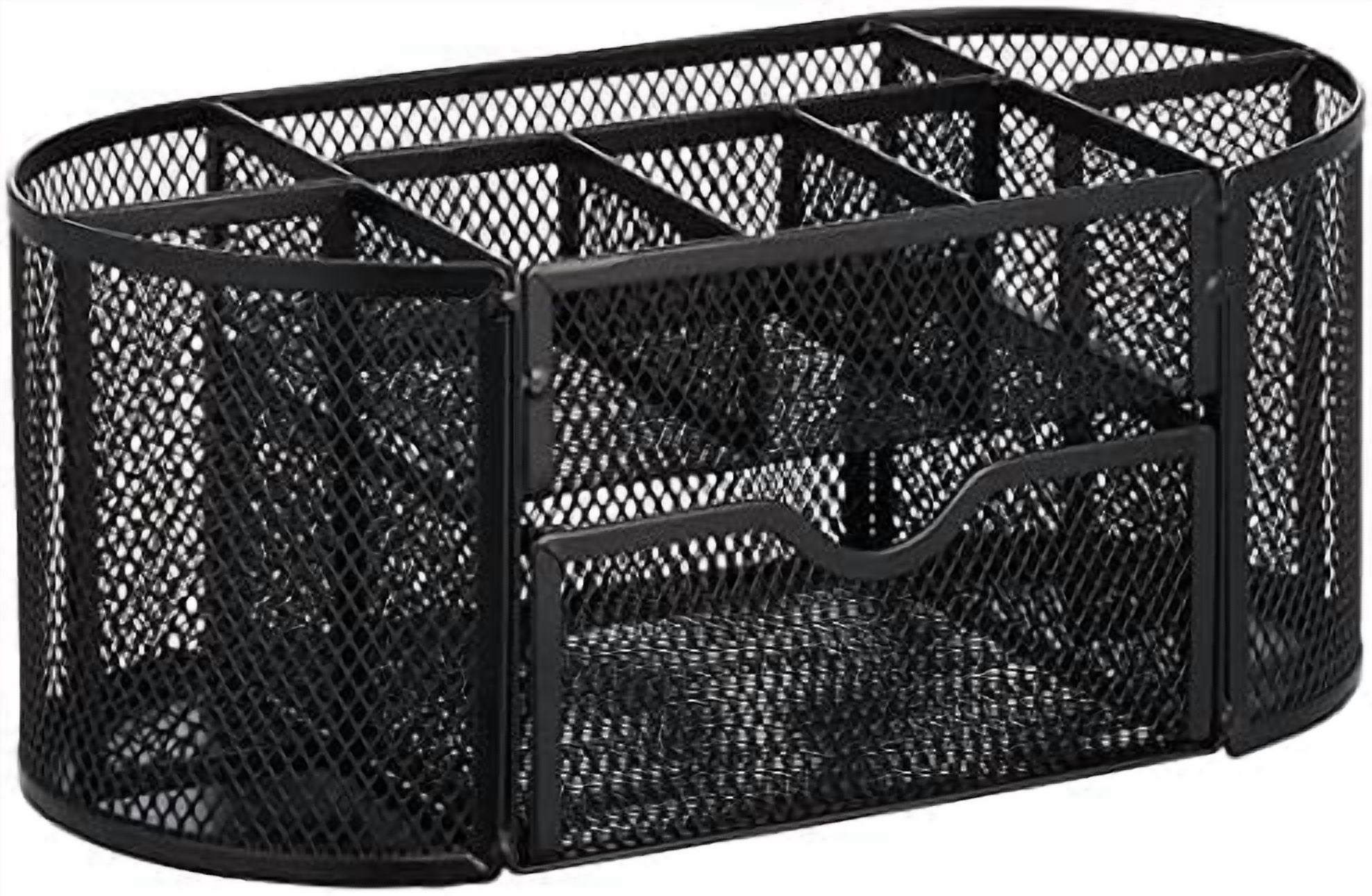 Pen Holder and Desk Organizer, Office Caddy Storage, Black, ‎9.25" x 4. ...
