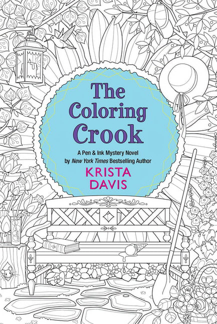 Pen & Ink The Coloring Crook, Book 2, (Paperback) - Walmart.com
