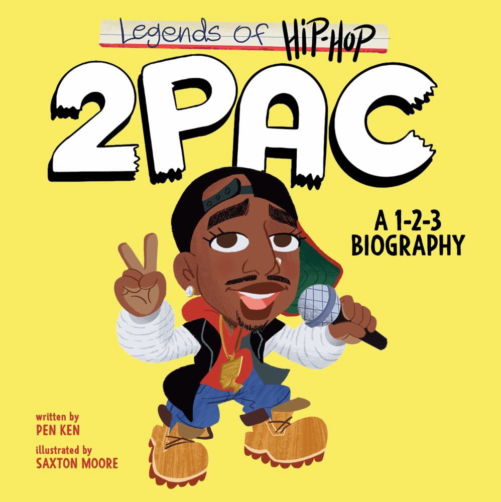 Legends of Hip-Hop: 2Pac: A 1-2-3 Biography (Board Book) - Walmart.com