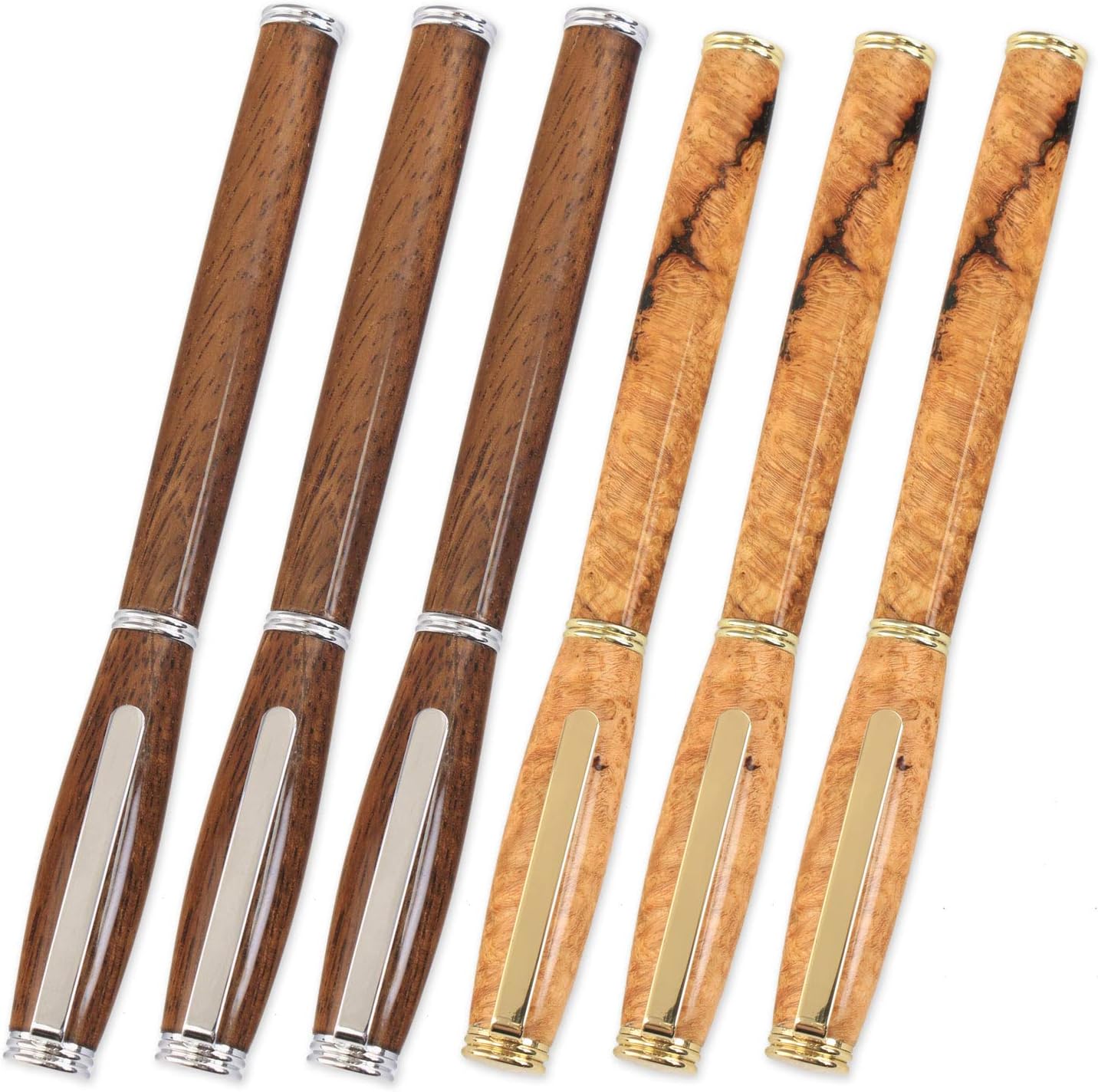 Pen Kit - & Chrome Variety, 6 Pack, Includes 3 , 3 Chrome - Walmart.com