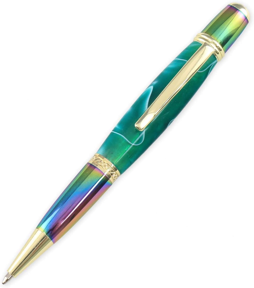Pen Kit, and Tie Dye Finish, Wood Turning Project Kit - Walmart.com