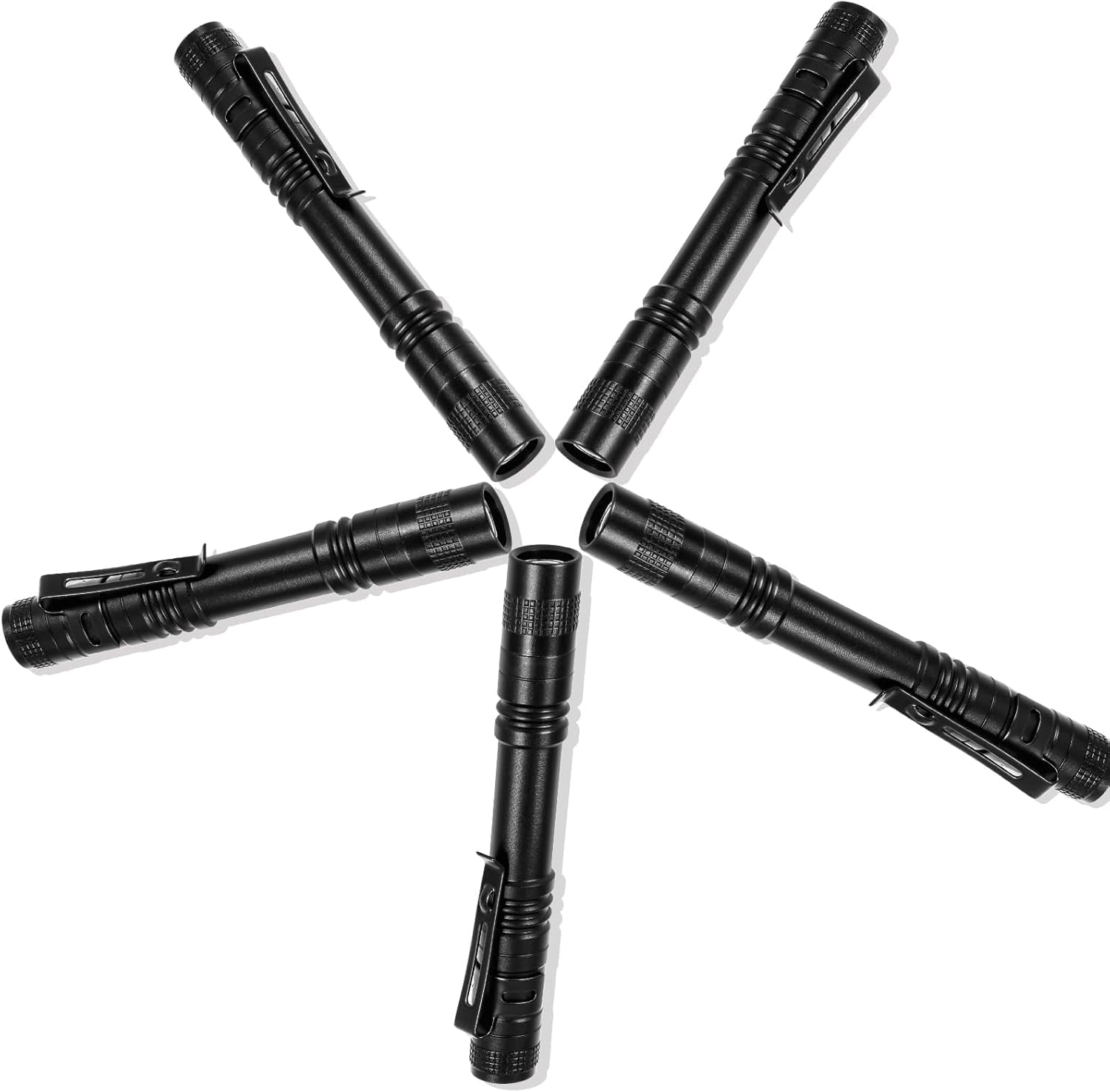 Pen Light Flashlight 5Pcs, LED Pocket Flashlights with Clip for Home ...