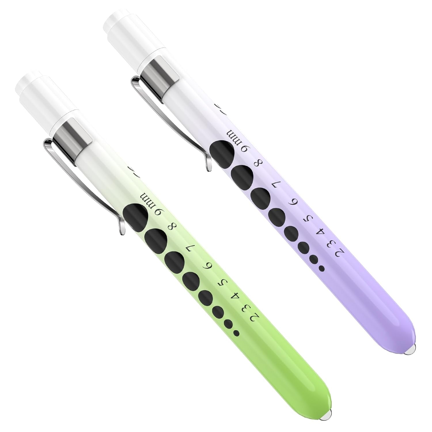 Pen Light with Pupil Gauge LED Penlight for Nurses Doctors,Reusable ...