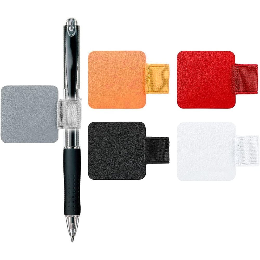 Pen Loop Holder, Pack Of 5 Pen Loops, Self-Adhesive, Elastic Rubber ...