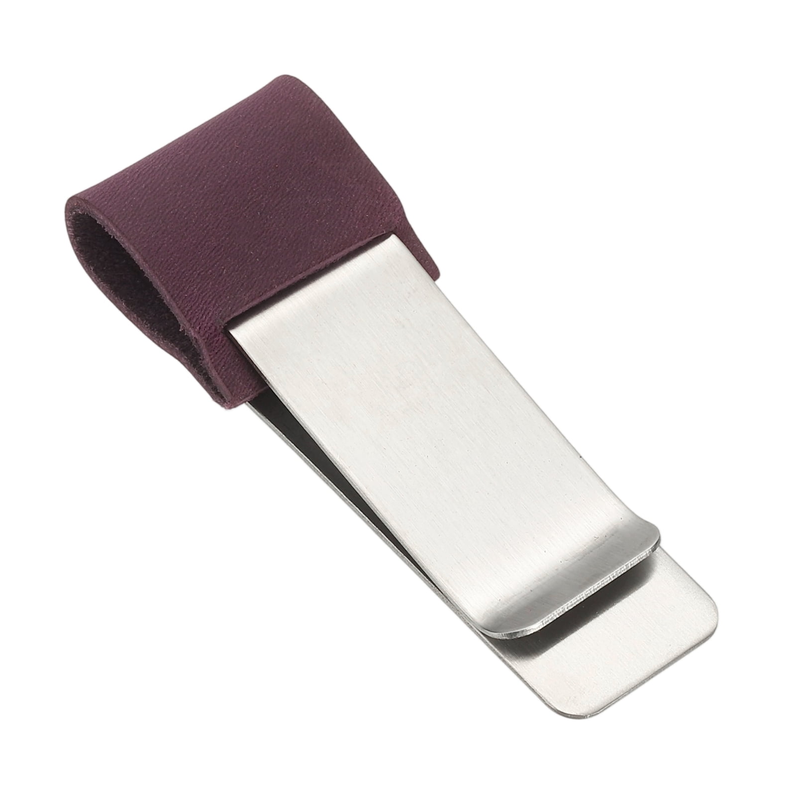 Pen Loop for Notebook, Stainless Steel Leather Pencil Holder Pen Clip ...