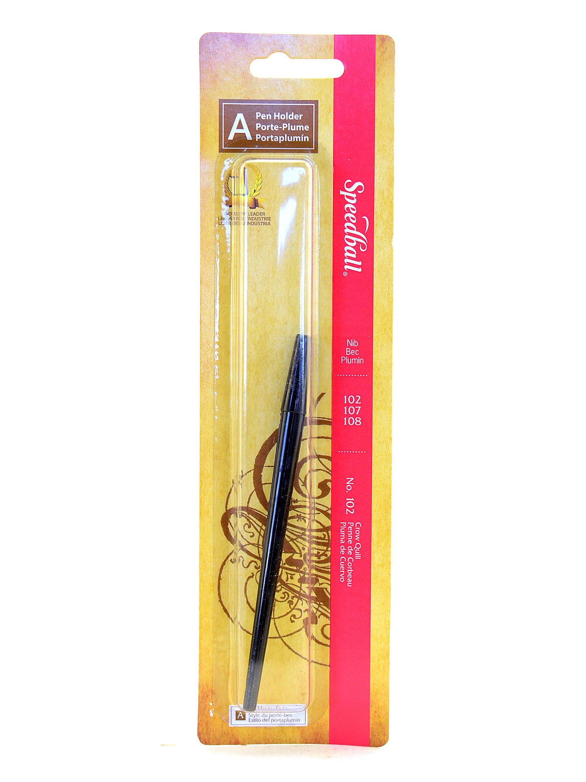 Pen Nib Holder--#102 Crow Quill each carded (pack of 12) - Walmart.com