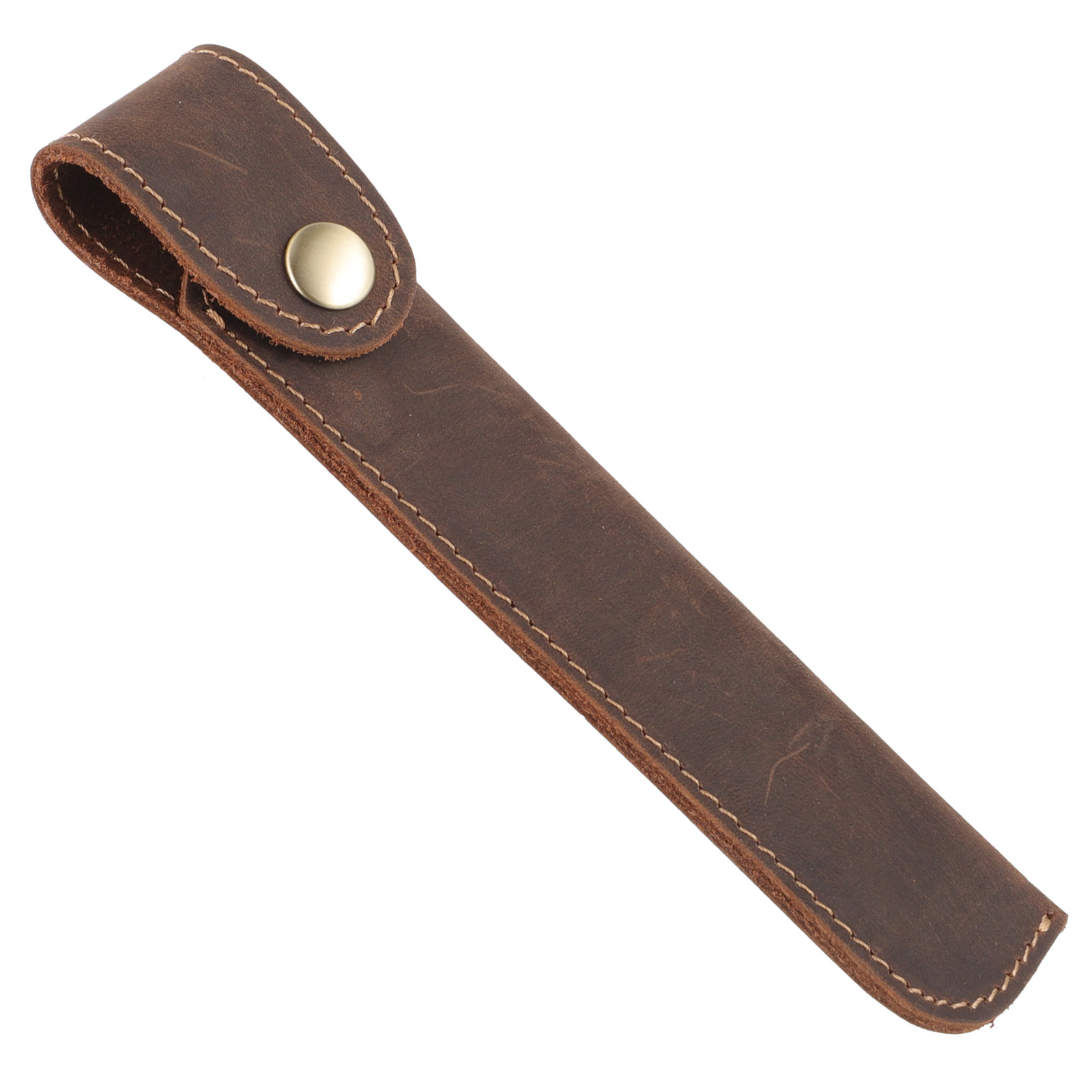 HEALEEP Vintage Leather Pen Sleeve Case Creative Holder for Fountain ...