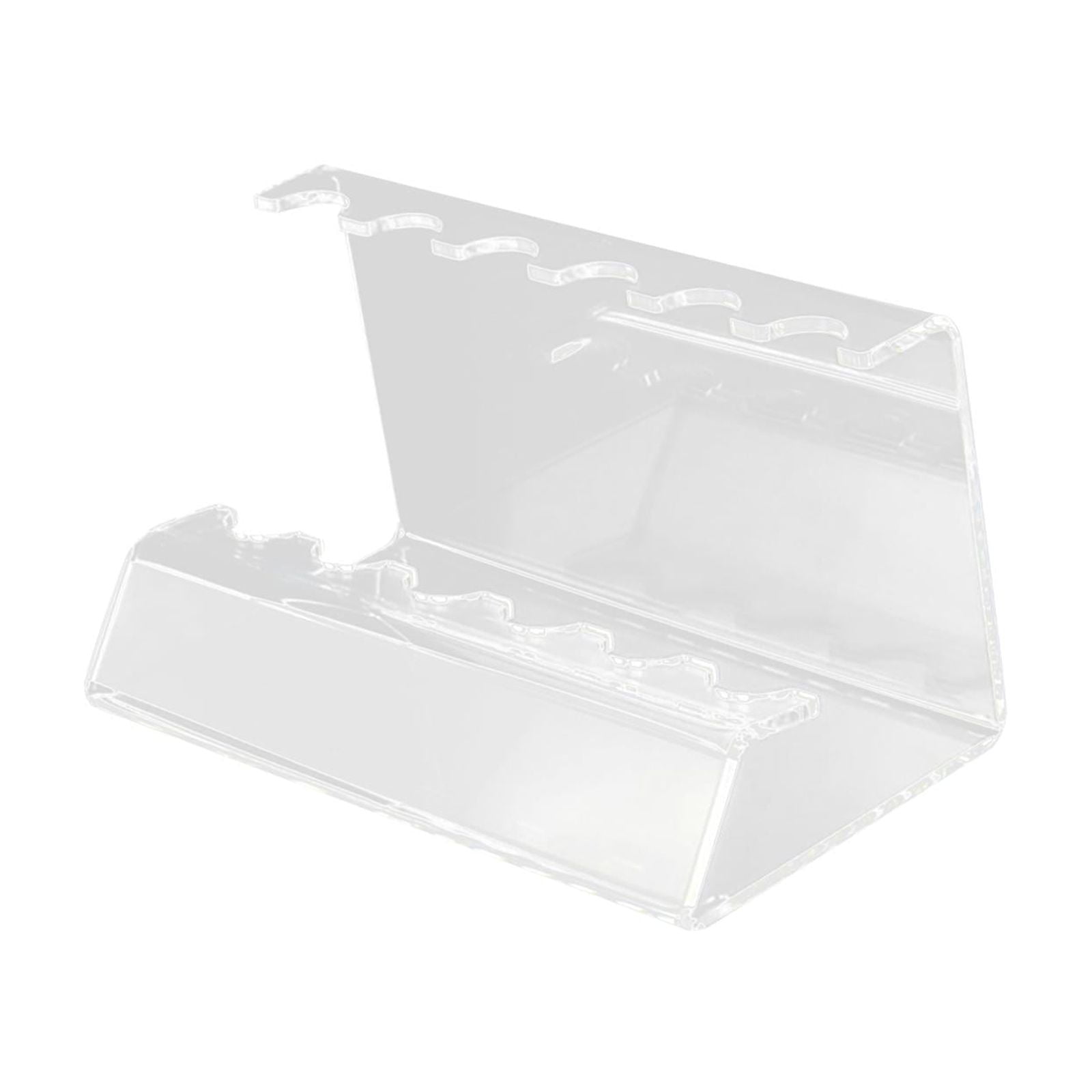 Pen Rack Holder Pen Display Stand Acrylic 6/12 Slots Accs Eyebrow Pen ...
